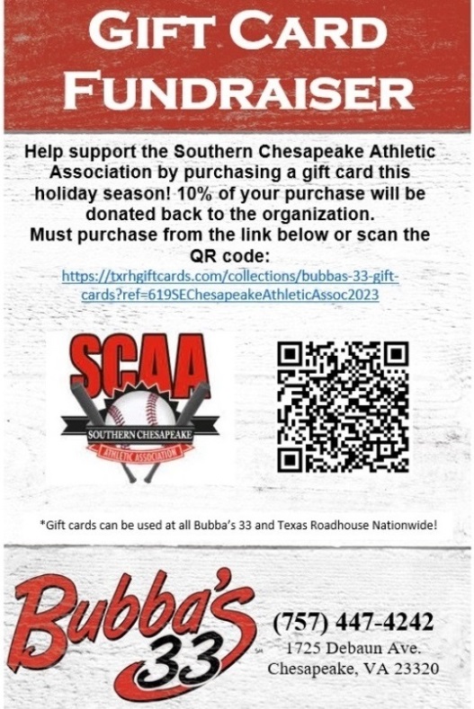 Bubba's33- Gift Cards